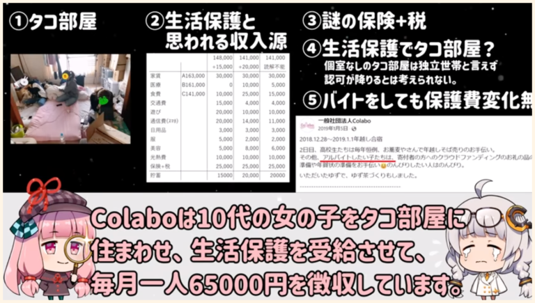 【まとめ】colabo事件問題を誰にでも分かりやすく！暇空茜が不正会計や横領を指摘 すぺとぴ！